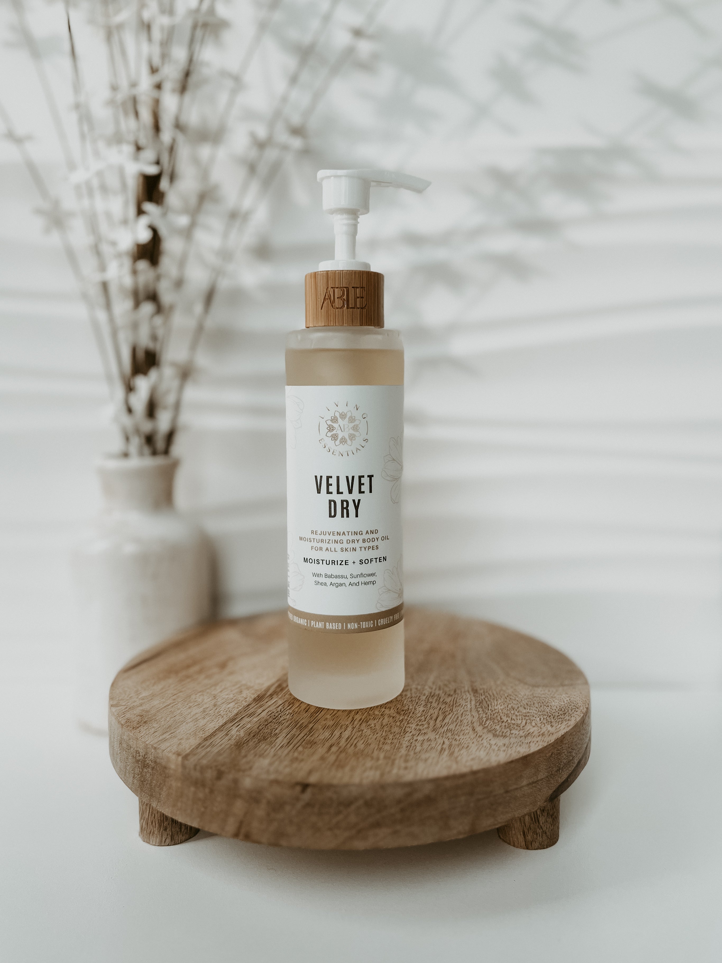 Body Oil: Velvet Dry | AB LIVING ESSENTIALS